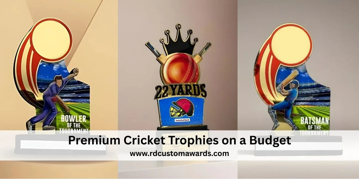 Premium Cricket Trophies on a Budget – RD Custom Awards