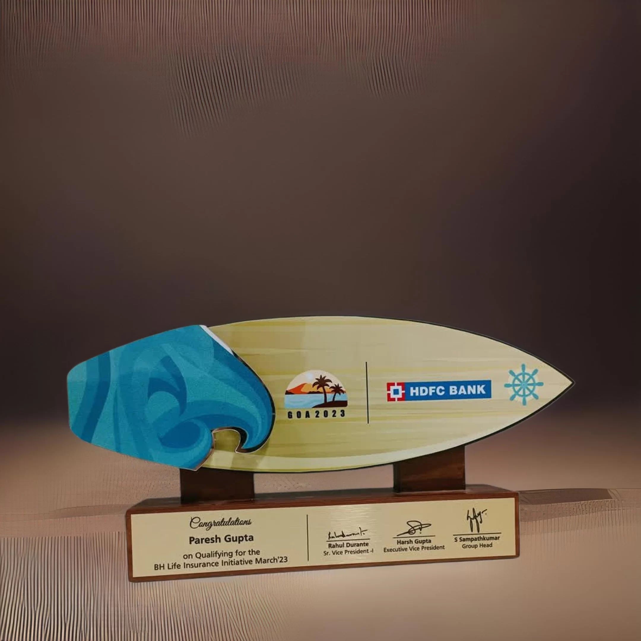 Goa Theme Trophy – RD Custom Awards